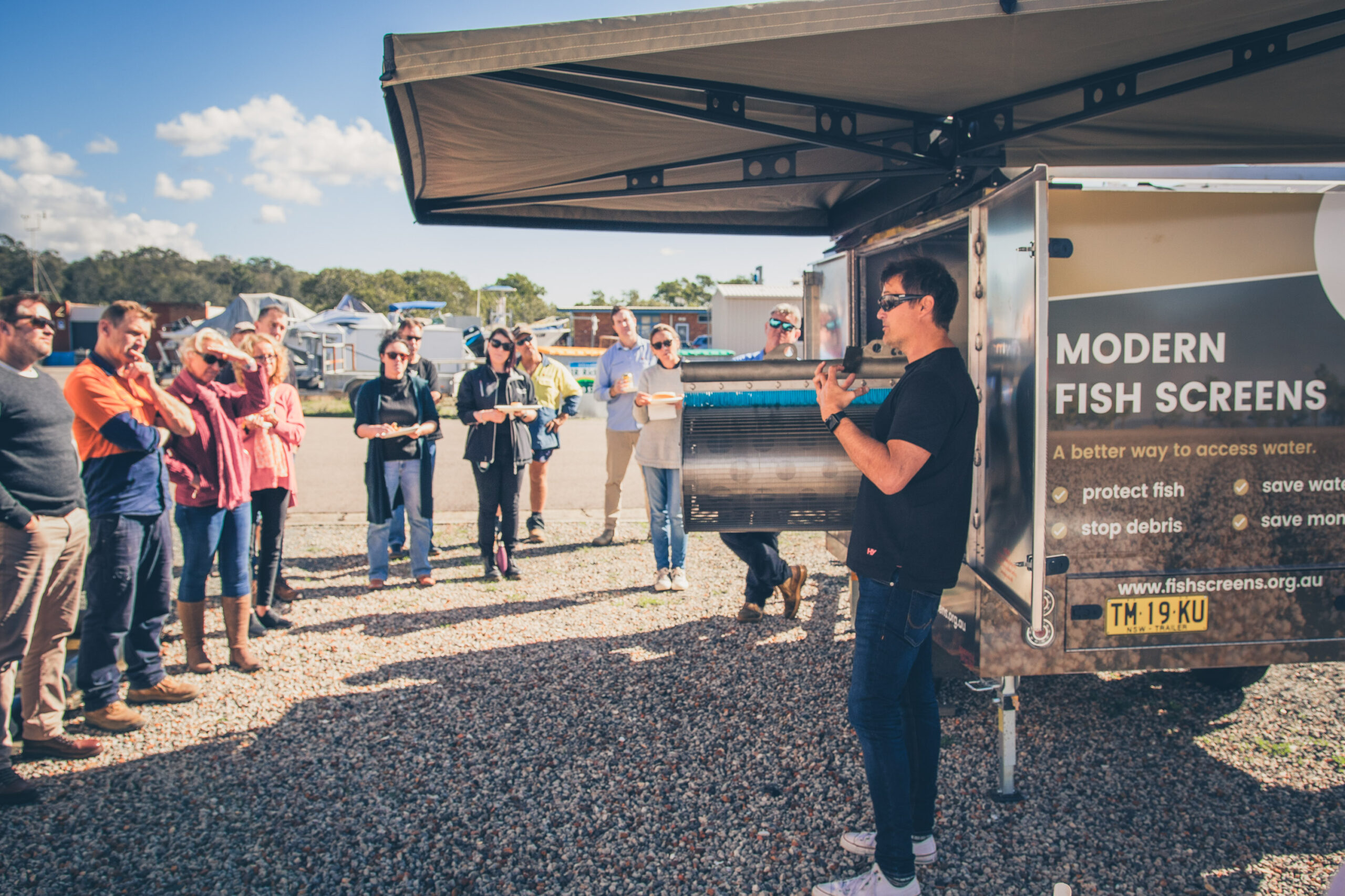 No one sells a screen like a farmer with a screen! - Fish Screens Australia